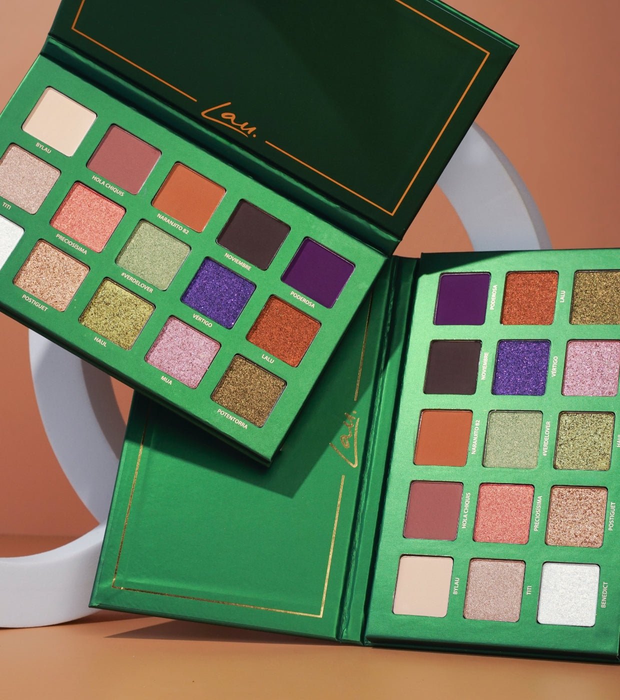 Paleta de sombras de ojos Lau x Bylaumk
